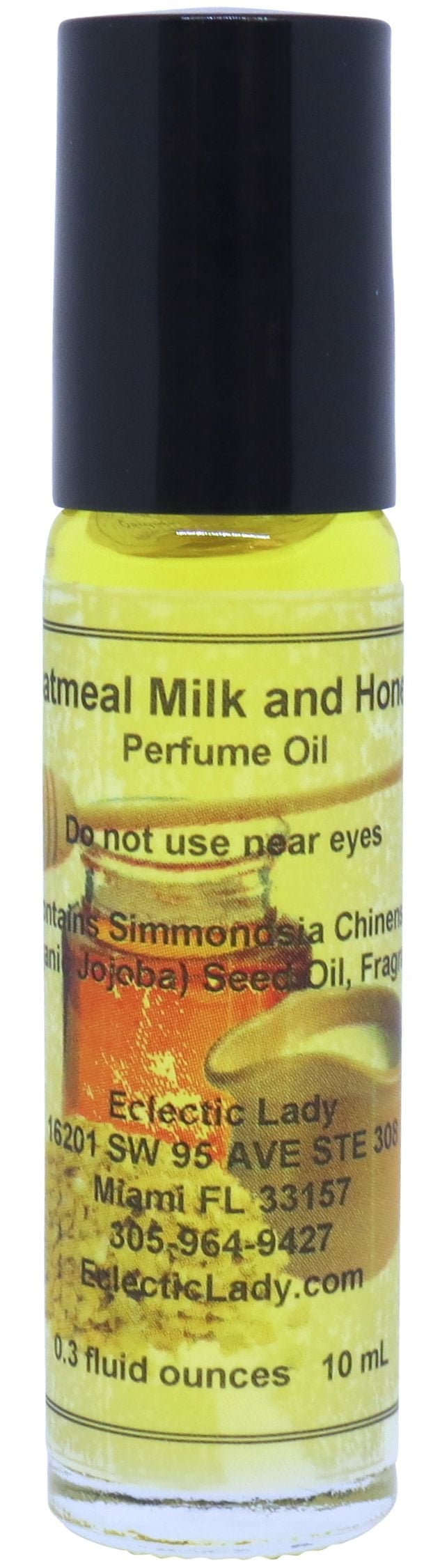 Oatmeal Milk And Honey Perfume Oil, 0.3 Oz Portable Roll-On Fragrance ...