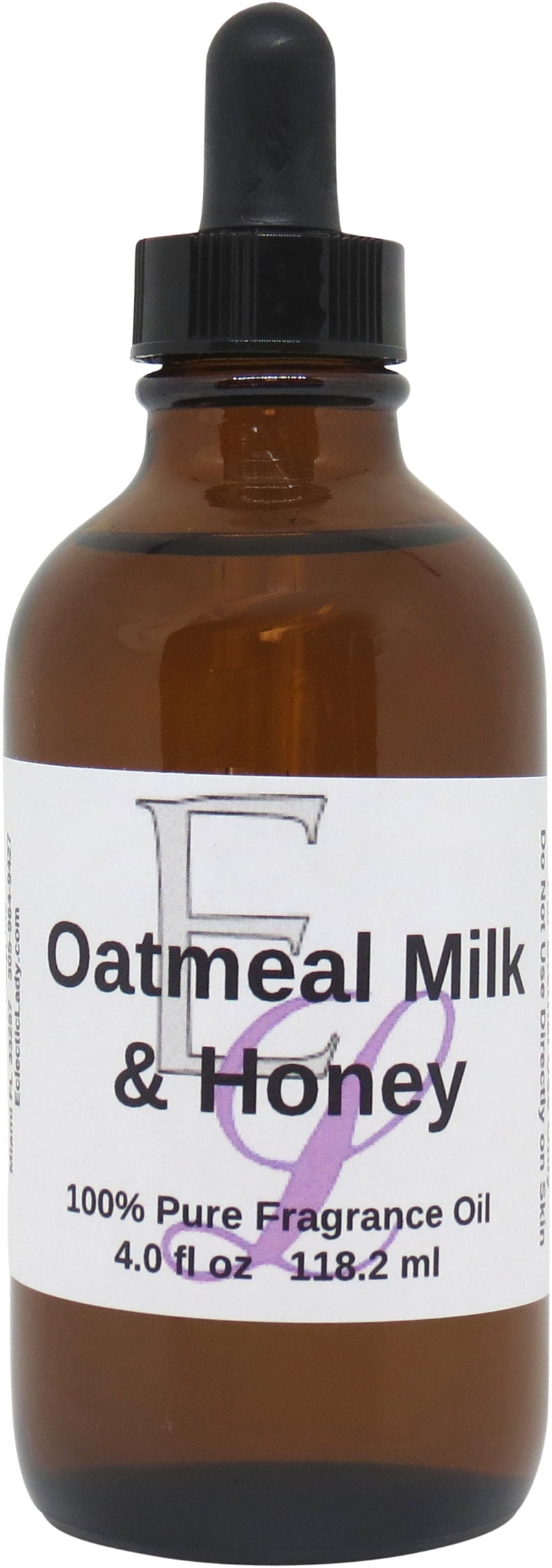 Oatmeal Milk and Honey Fragrance Oil by Eclectic Lady, 4 oz, Premium ...
