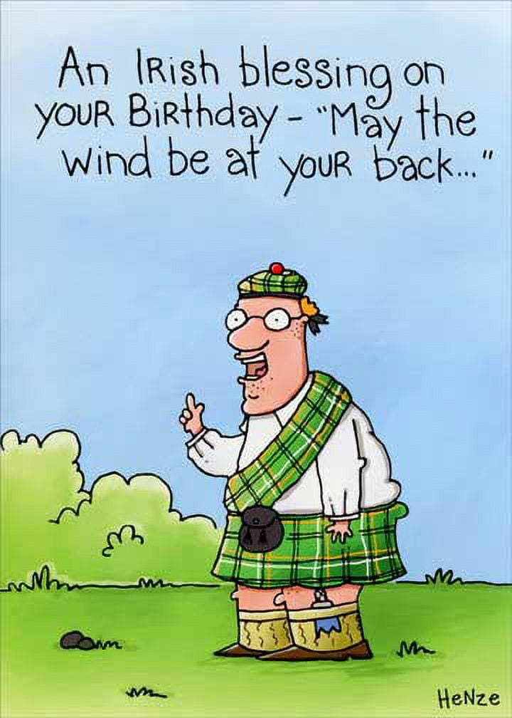Irish Blessing Happy Birthday Happy Birthday In Irish Card | Zazzle