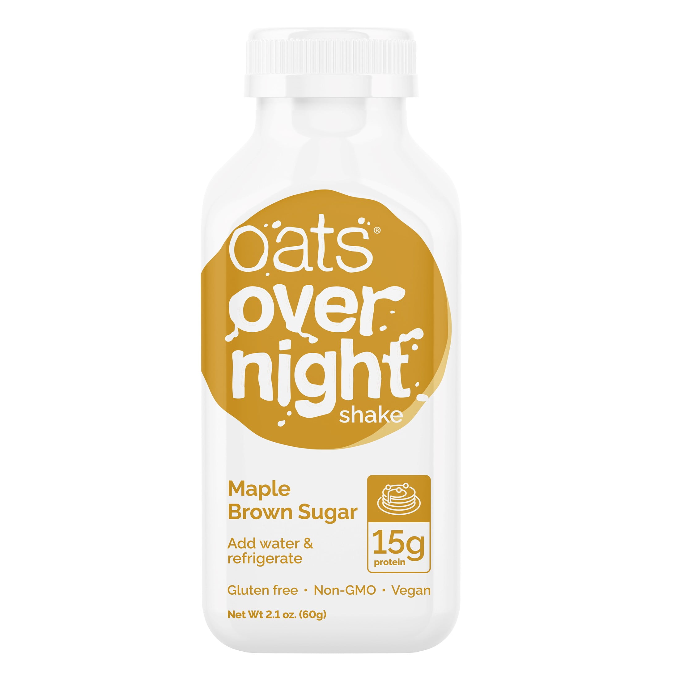 Oats Overnight Maple Brown Sugar Protein Overnight Oatmeal Shake, 2.1 ...