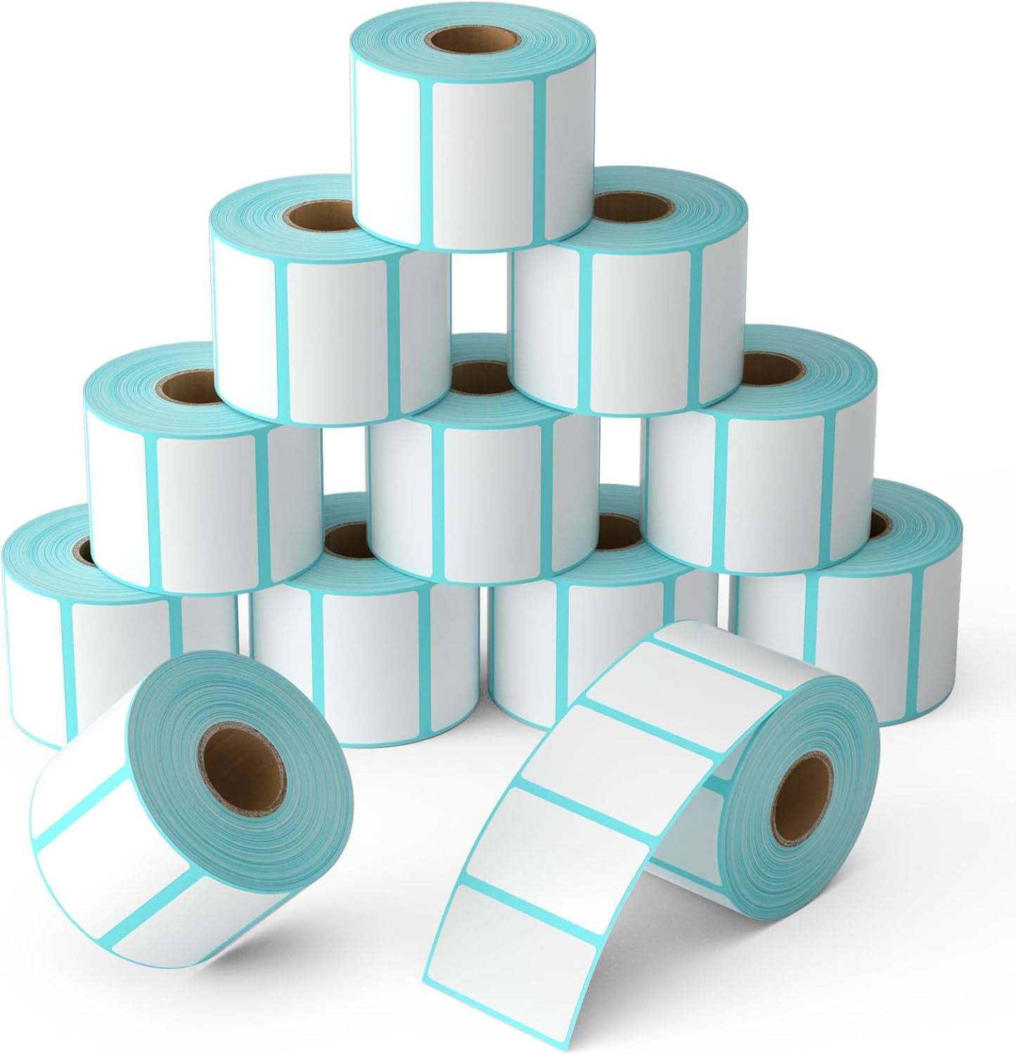 OausTect Thermal Labels 2.25 x 1.25 Barcode Labels Thermal Printer ...