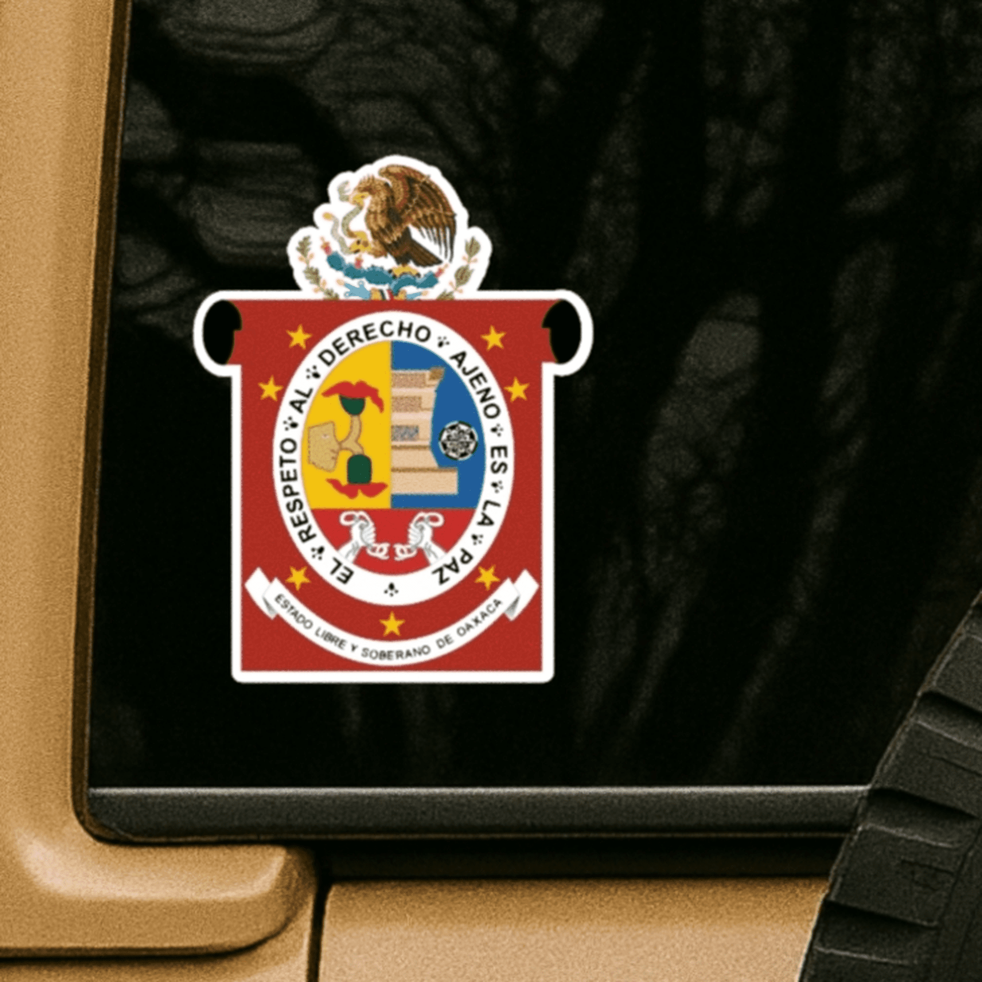 Oaxaca Calcomania Vinyl Decal Sticker Mexico 4.5 inch Estados Escudo de ...