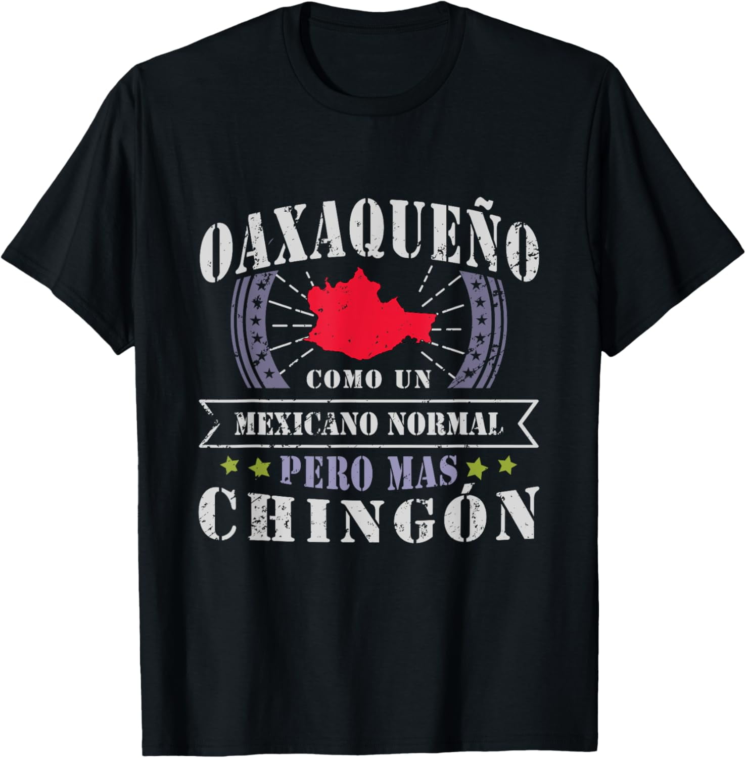 Oaxaqueño como un Mexicano Normal pero Mas Chingon T-Shirt - Walmart.com