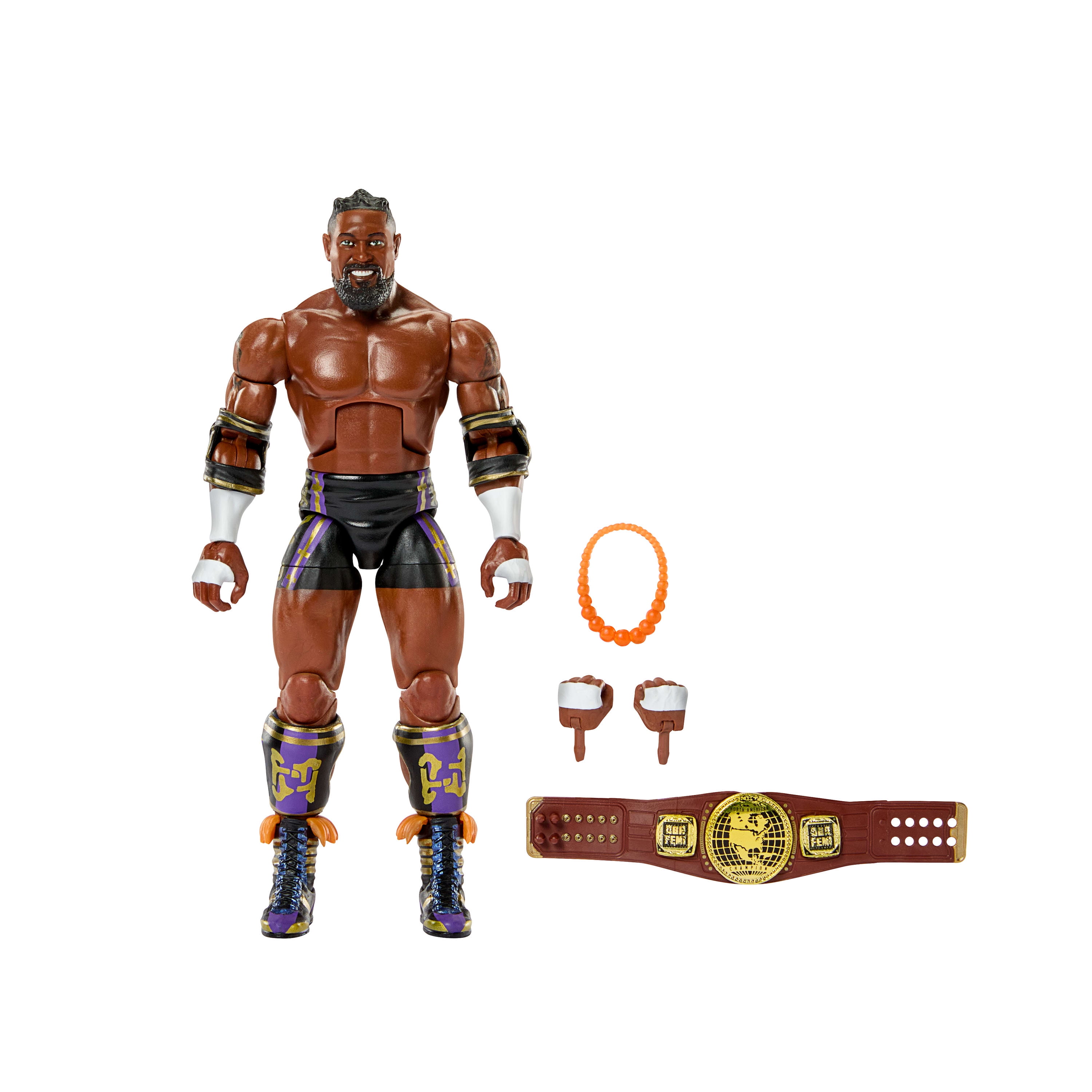 WWE Elite Oba Femi Action Figure, Series #121Set, 6-inch Collectible ...