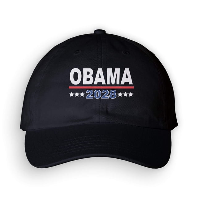 Obama 2028 Hat Barack Obama Dad Hat Cap 6 Panel Unstructured Buckle ...