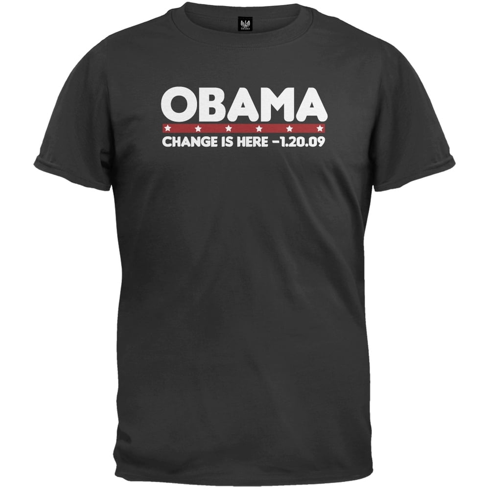 Obama - Change Is Here T-Shirt - Walmart.com