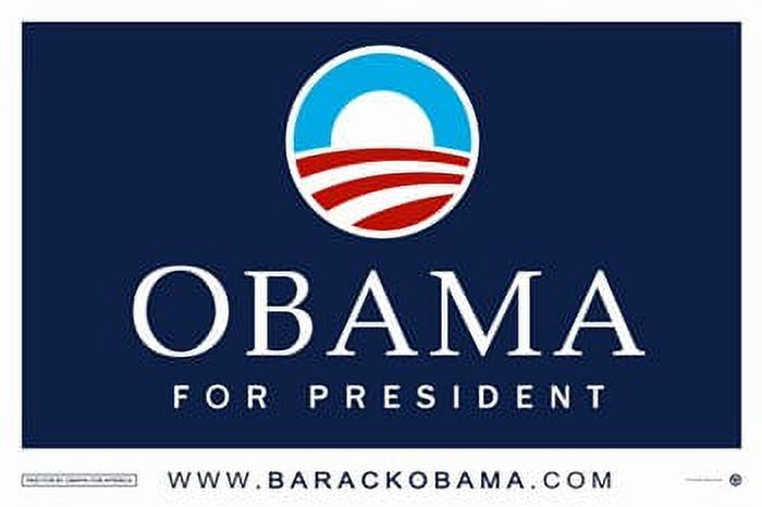 Obama Logo Campaign Poster Movie Poster (17 x 11) - Walmart.com