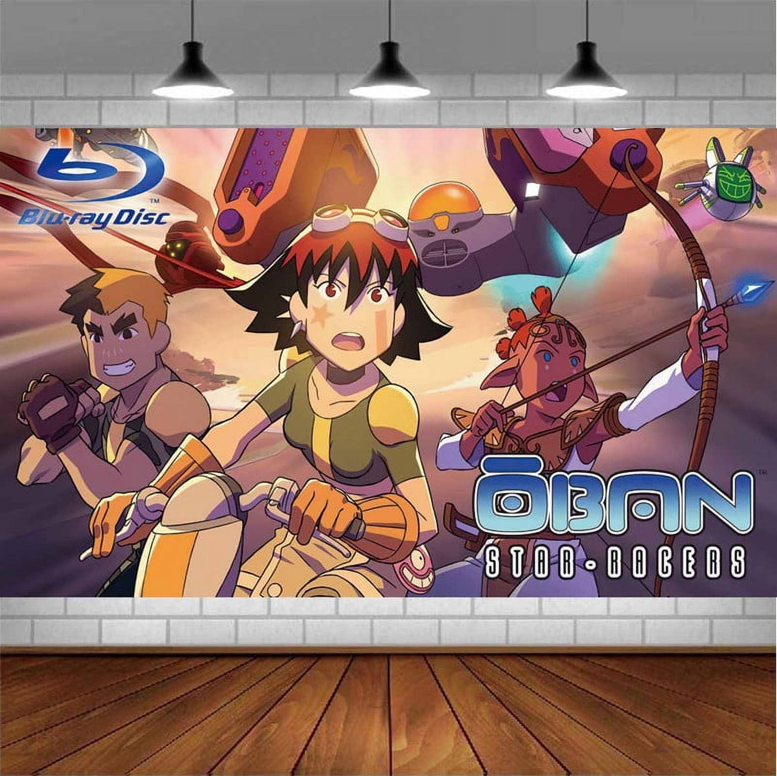 Oban Star Racers Backdrop Banner Party Supplies Poster Movie Theme ...