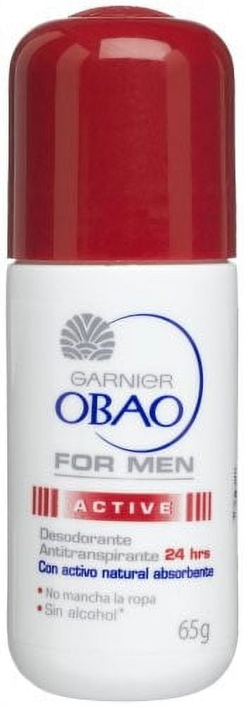 Obao Roll On Deodorant For Men, Active, 2.29 Oz - Walmart.com