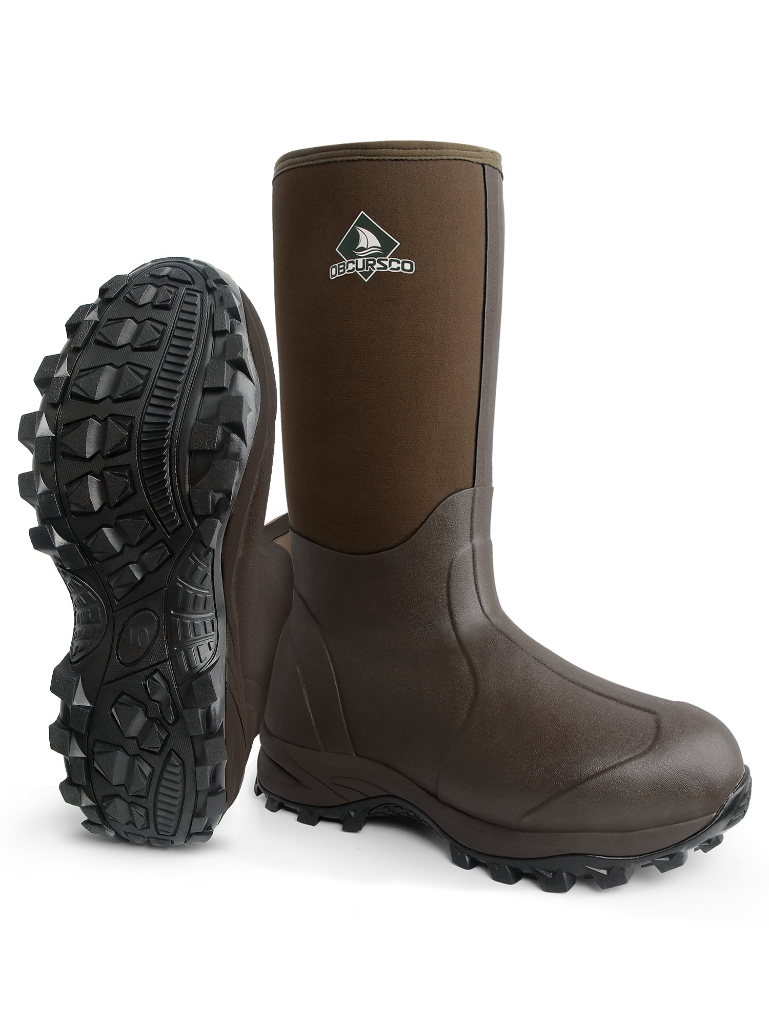 Obcursco Neoprene Rubber Boots for Men and Women, 6mm Neoprene ...