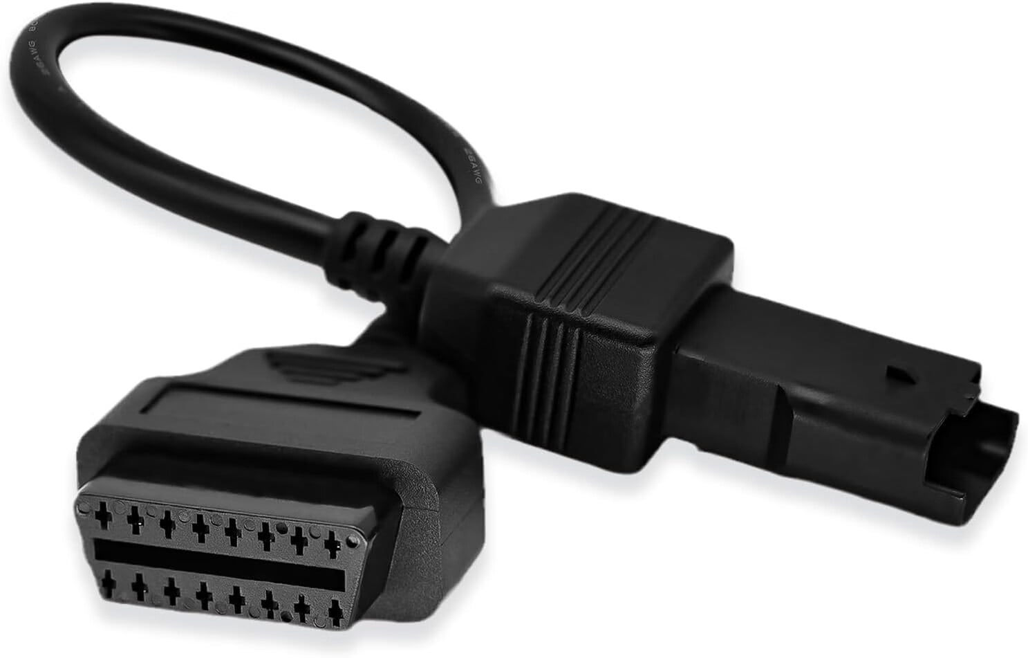 Obd2 Adapter Fit for Ducati Motorcycle 4Pin OBD Cable,Obd1 to Obd2 ...