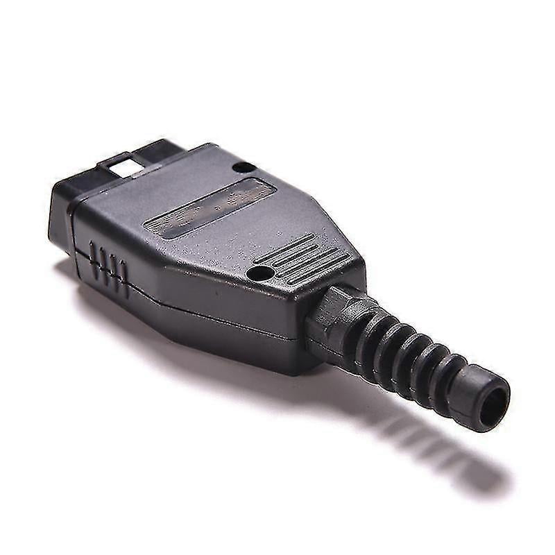 Obd2 Connector Obdii 16 Pin Adaptor Obd Ii Plug Connectors Male Obd ...