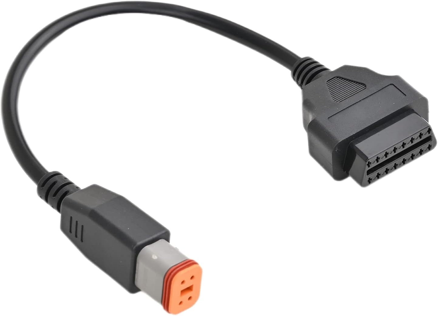 Obd2 Diagnostic Cable for Harley 4pin Motorcycle OBD Scanner Adapter ...