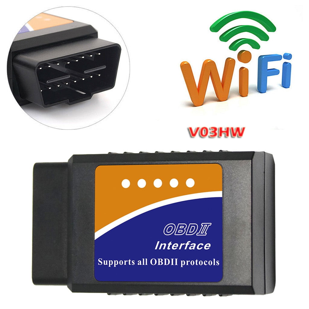 Obd2 Wifi Scanner, Car Fault Detector, Ecu Interface, Phone Scanner ...