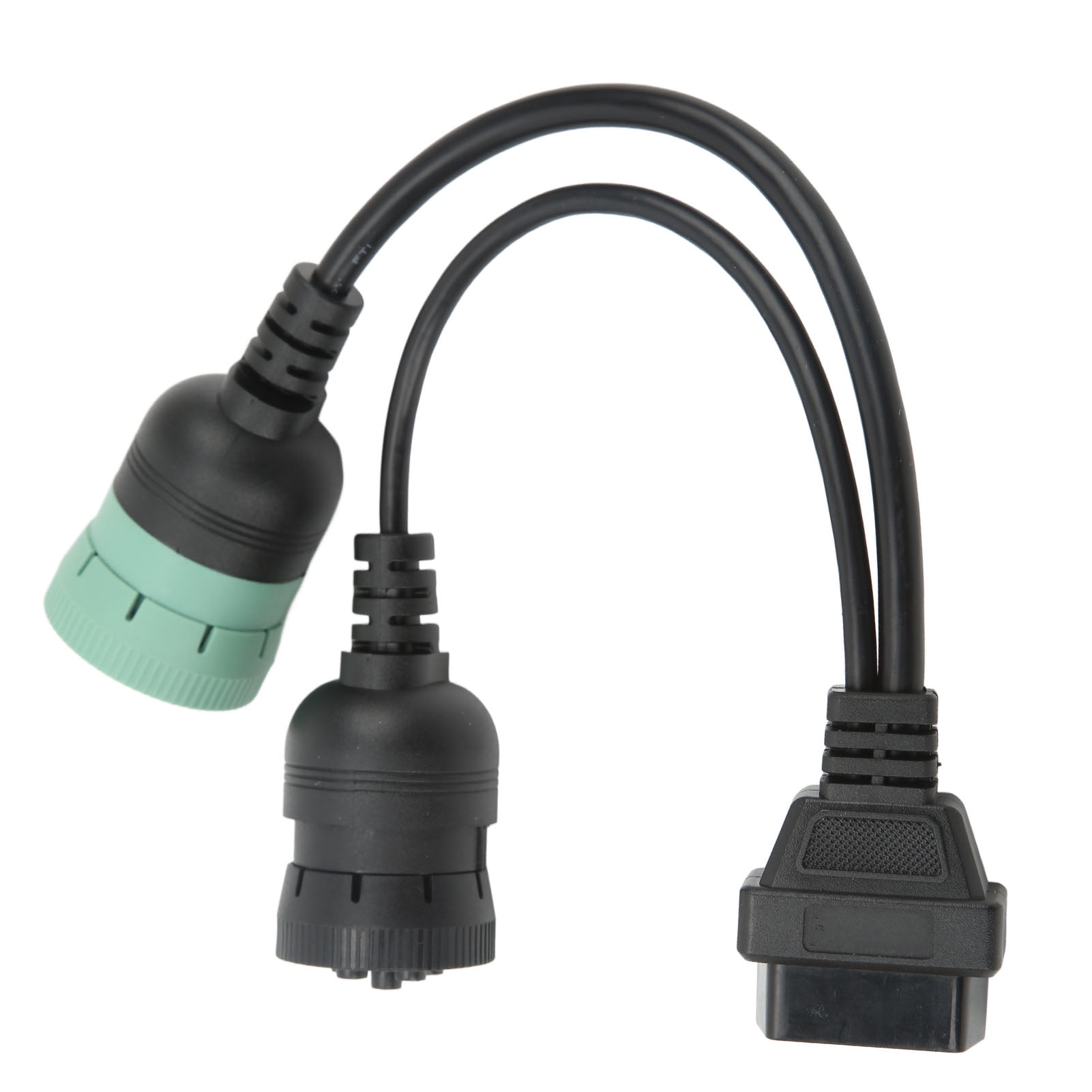 Obdii 6pin 9pin Cable 9 Pin To Obd2 Interface Cable Obdii Y Splitter ...
