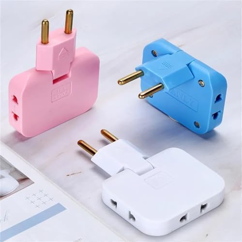 Obedient 3 in 1 Adapter Plug 180 Degree Rotatable Wireless Mini Slim ...