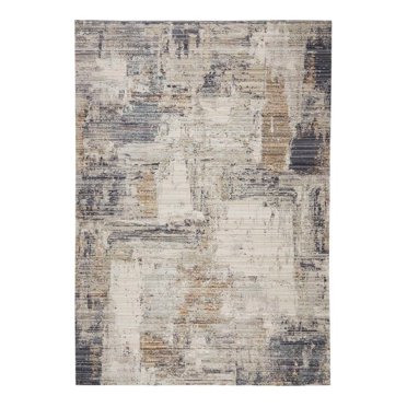 Better Homes & Gardens Grey Abstract Indoor Area Rug, 30" x 46 ...