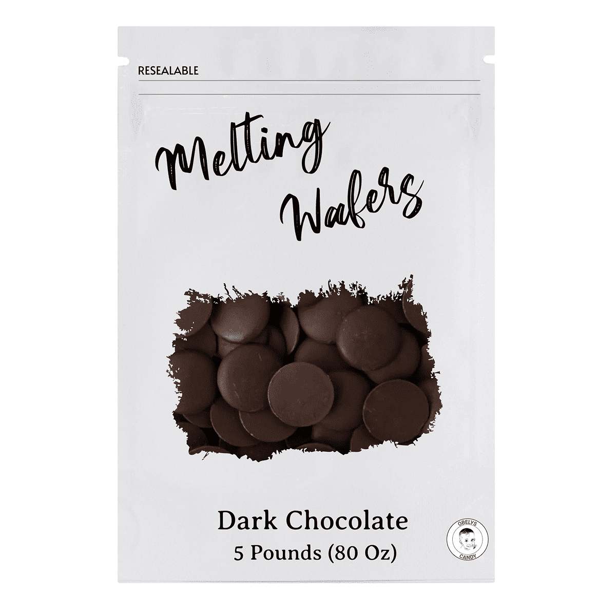 Merckens Cocoa Dark Chocolate Melts by Obelys - Rich Cocoa Melting ...
