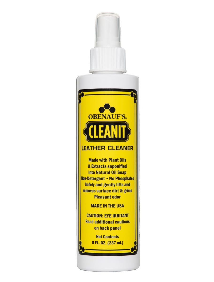 Obenauf's Cleanit Leather Cleaner - Natural Plant Oil Leather Cleaner ...