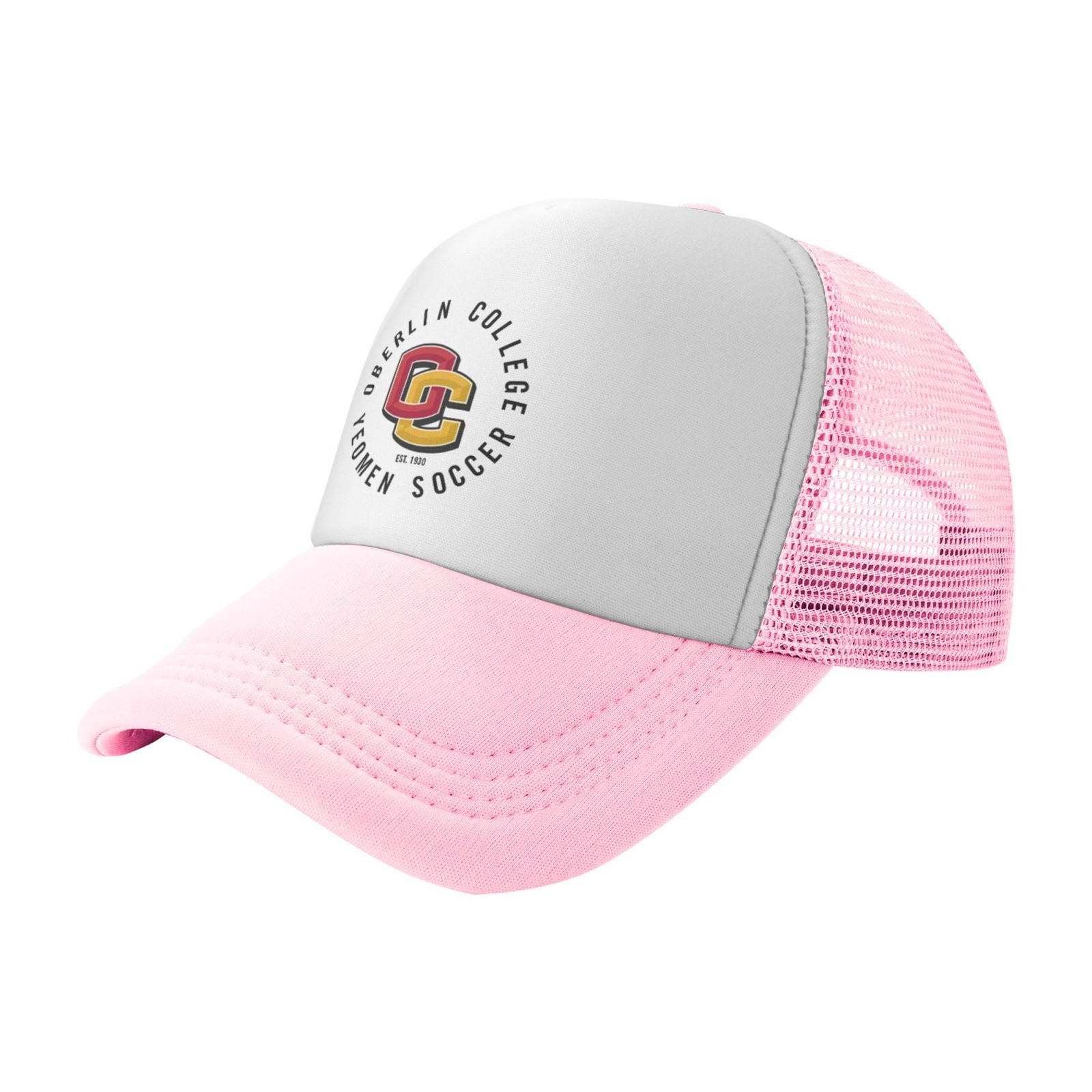 Oberlin College Logo Trucker Hats，Adjustable Comfortable Mesh Shade ...