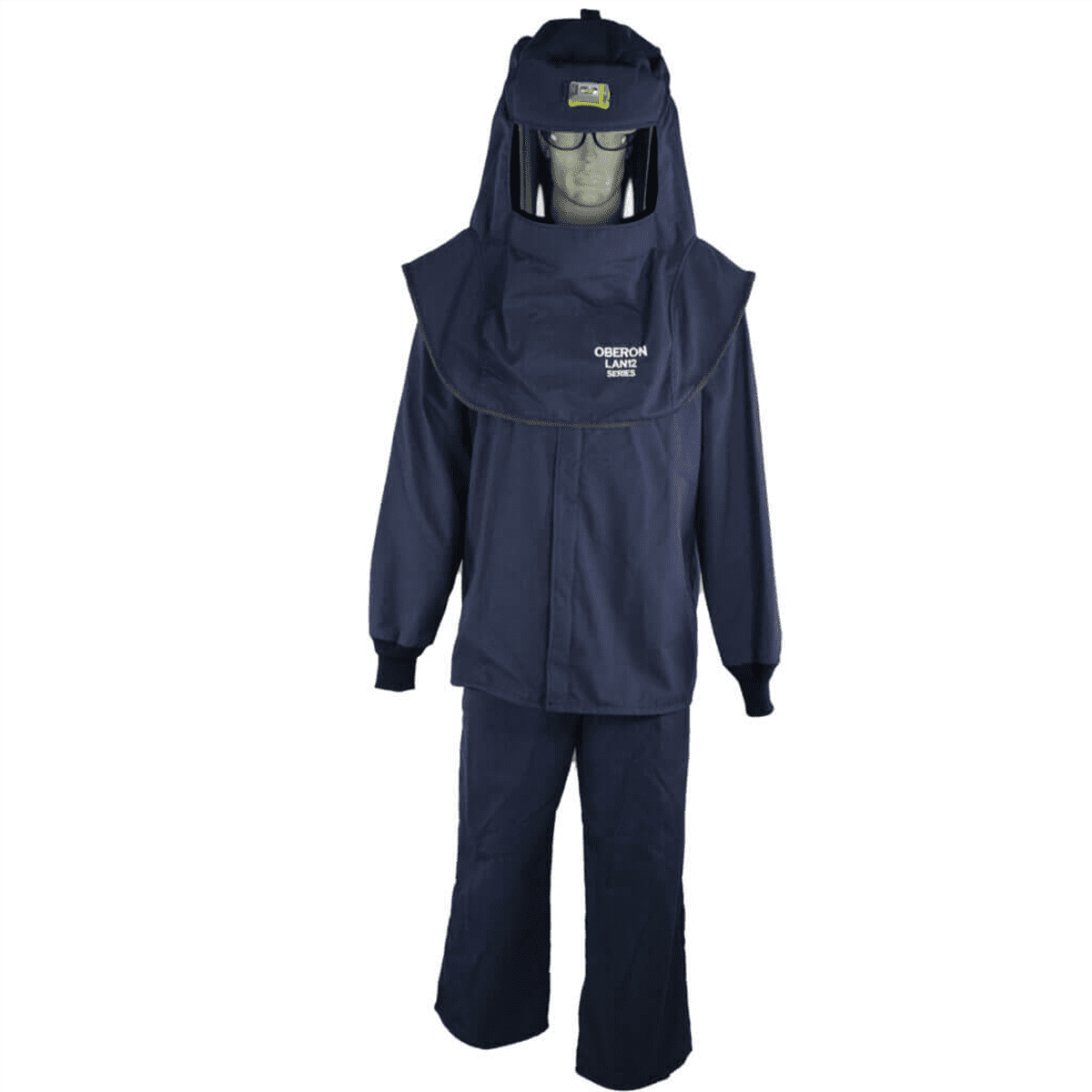 OBERON Suit Kit - Arc Flash - 12 Cal LAN - Comes with Hood with Hard ...