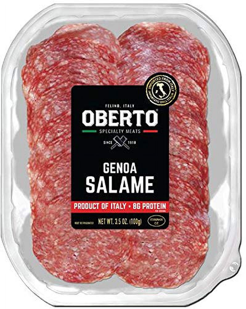 Oberto Genoa Salame, 3.5 Ounce - 10 per case. - Walmart.com