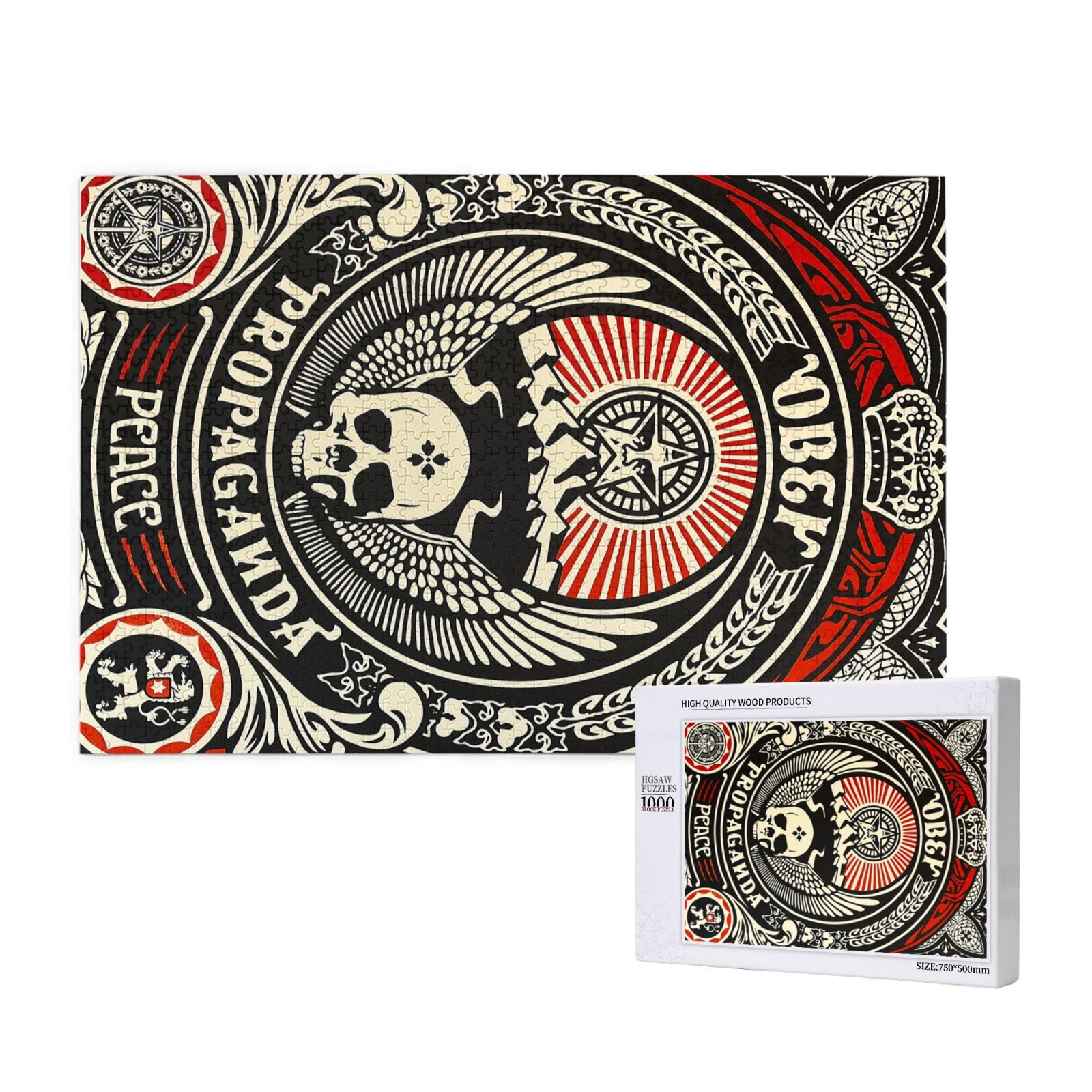 Obey Propaganda Jigsaw Puzzle 10000 Pieces for Adults Teens DIY Wall ...