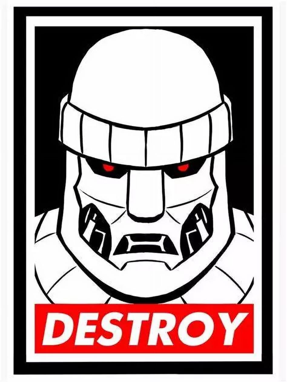 Obey Sticker X Men Sentinel Phone Decal Water Bottle Stickers Car ...