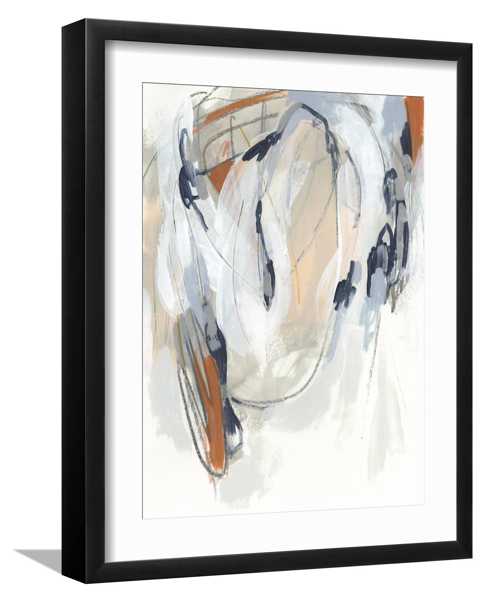 Art.com Obfuscation II Art Print by June Vess, Black Frame Wall Art, 17 ...