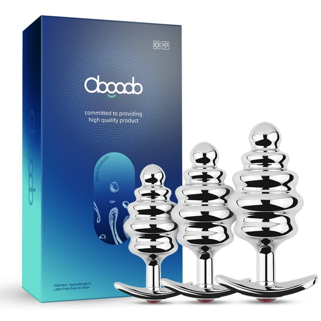 Obgado Anal Plug Anal Sex Toys Pack Of 3 Butt Plug Adult Sex Toys