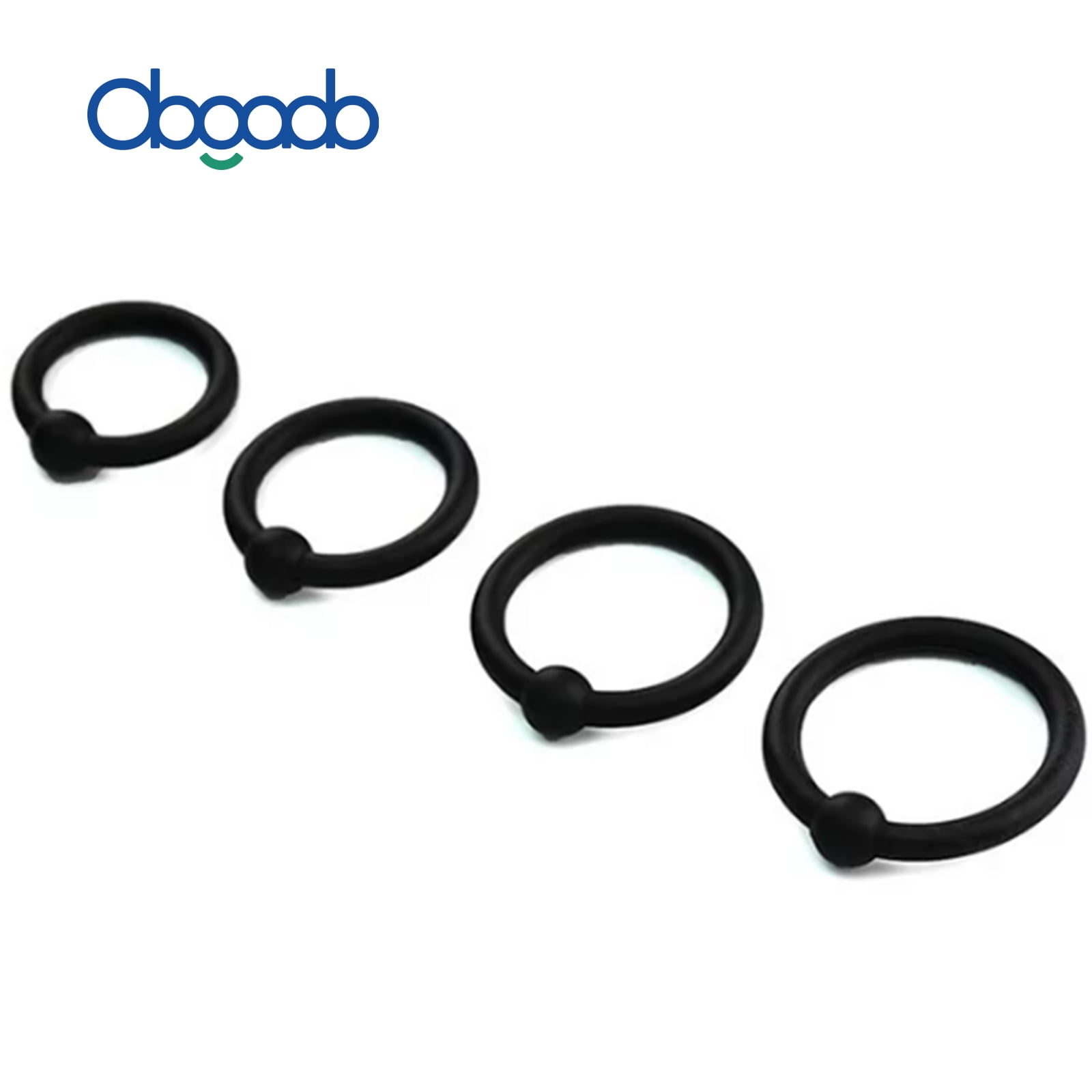 Obgado Penis Rings Set for Men, 4 Different Sizes Sex Rings for ...