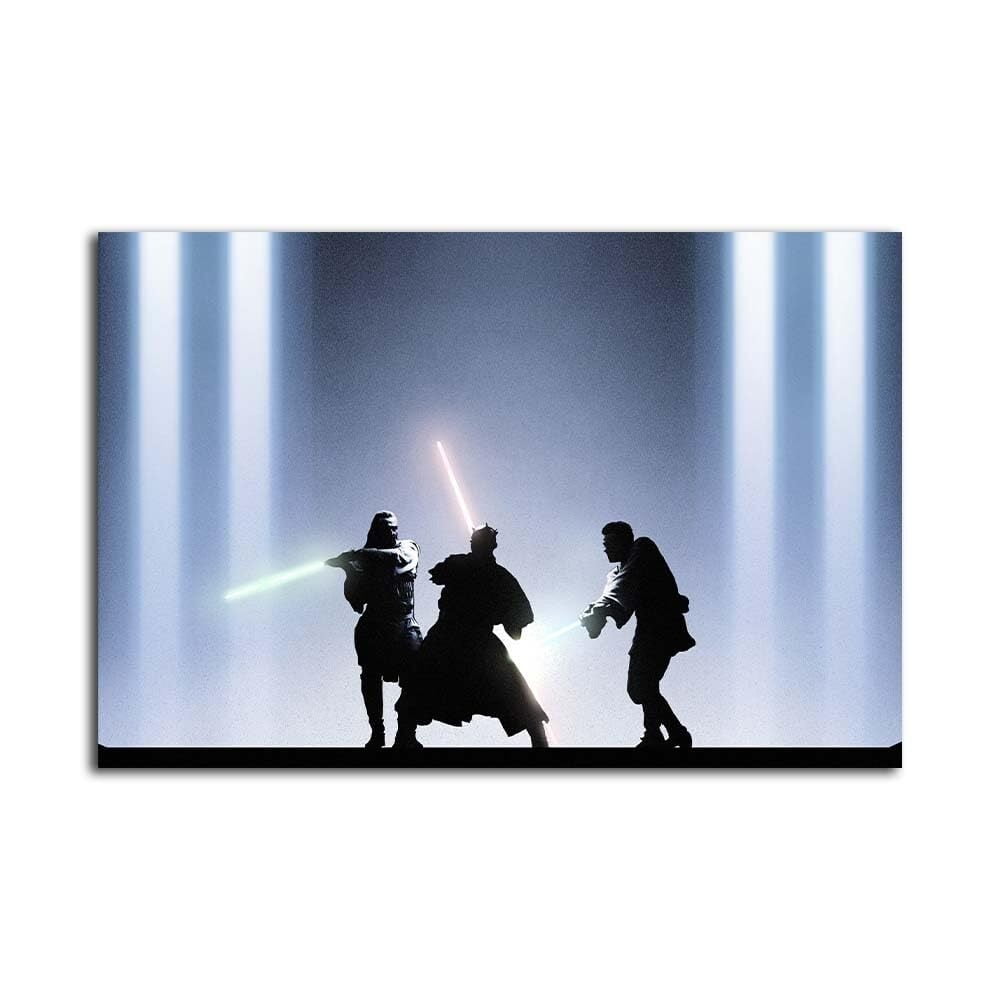 Obi-Wan Poster Kenobi Canvas Wall Art Star Posters Wars Mural ...