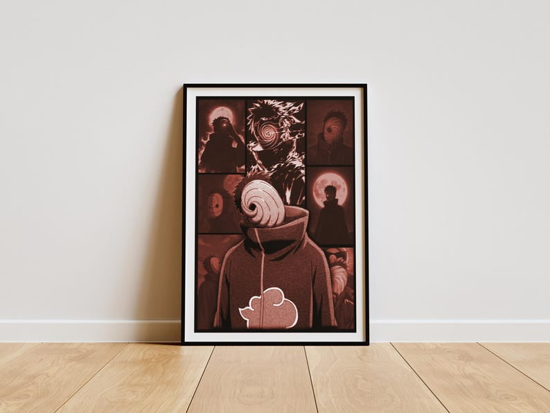 Obito Uchiha Poster 8x12 UNFRAMED - Walmart.com