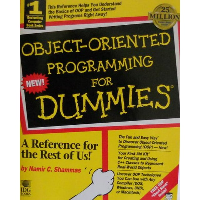 Pre Owned Object Oriented Programming For Dummies Paperback Namir Clement Shammas Manir C