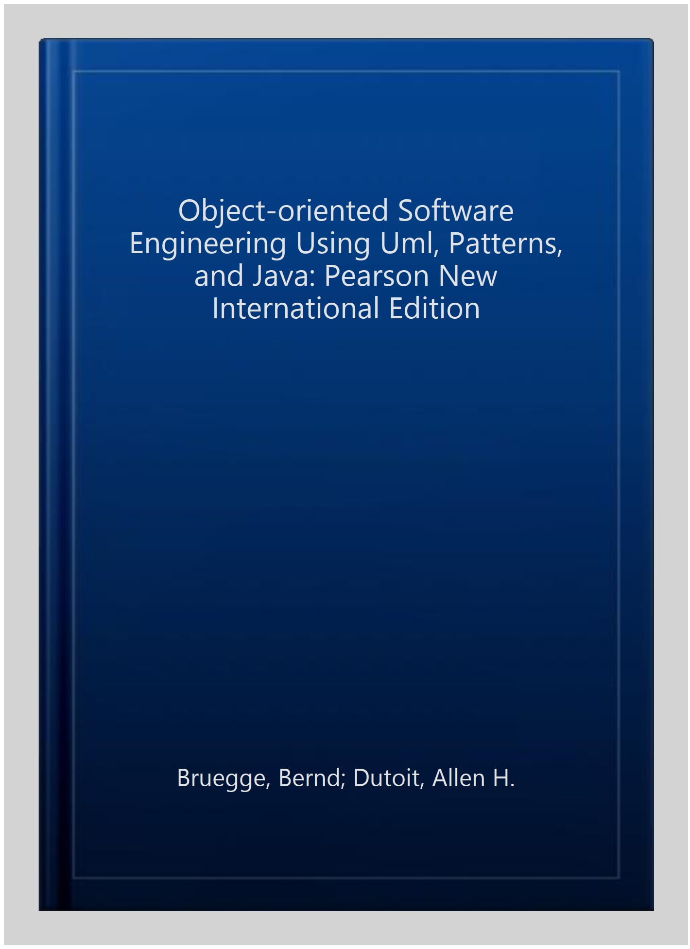 Object Oriented Software Engineering Using Uml Patterns An