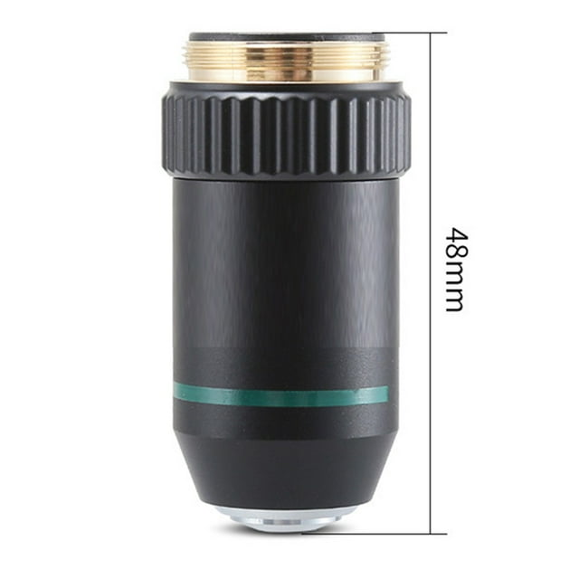 Objective Lens Set for 160mm Focal Length Biological Microscopes 4X ...