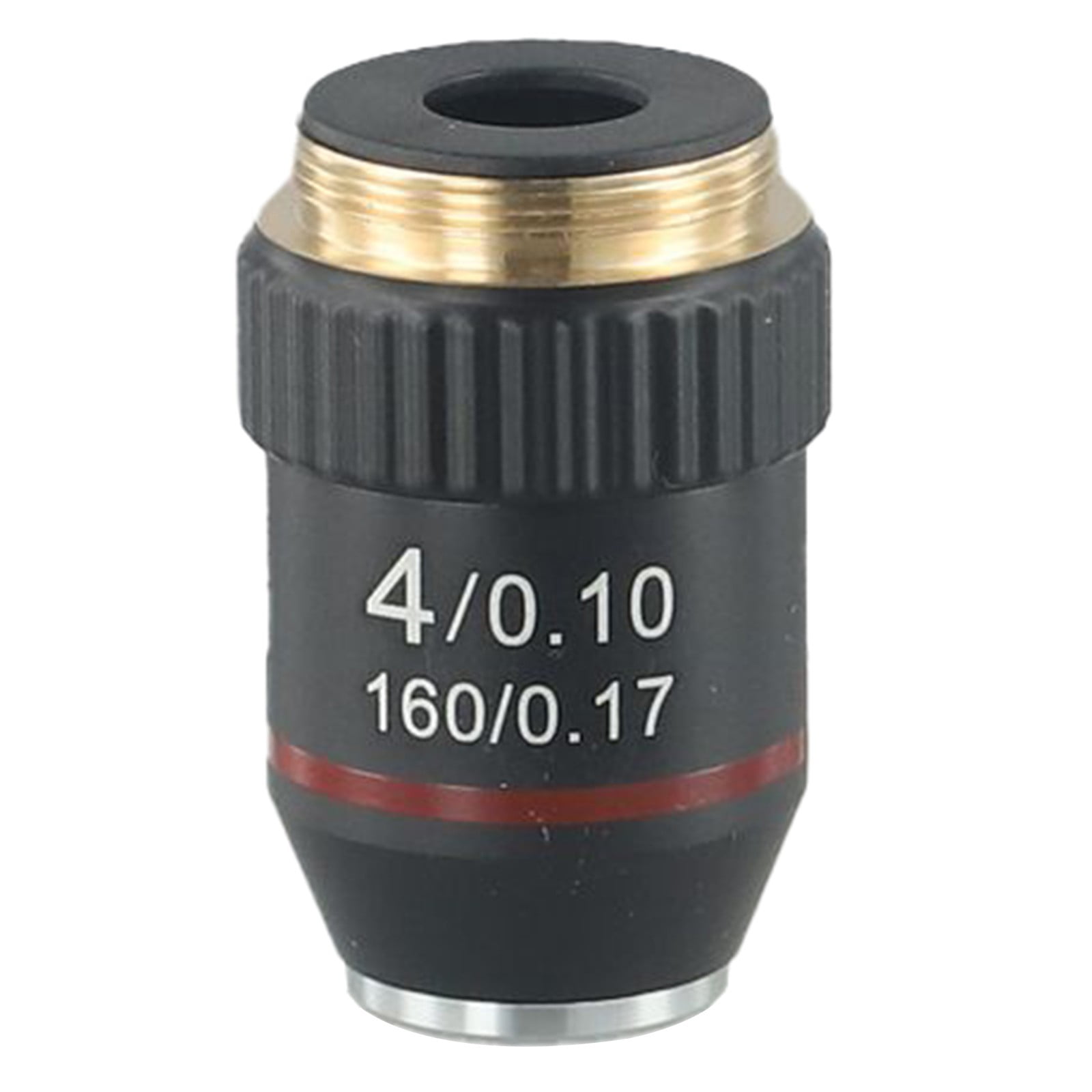 Objective Lens for Achromatic Objective Lens 160MM Black 4X//20X/40X ...