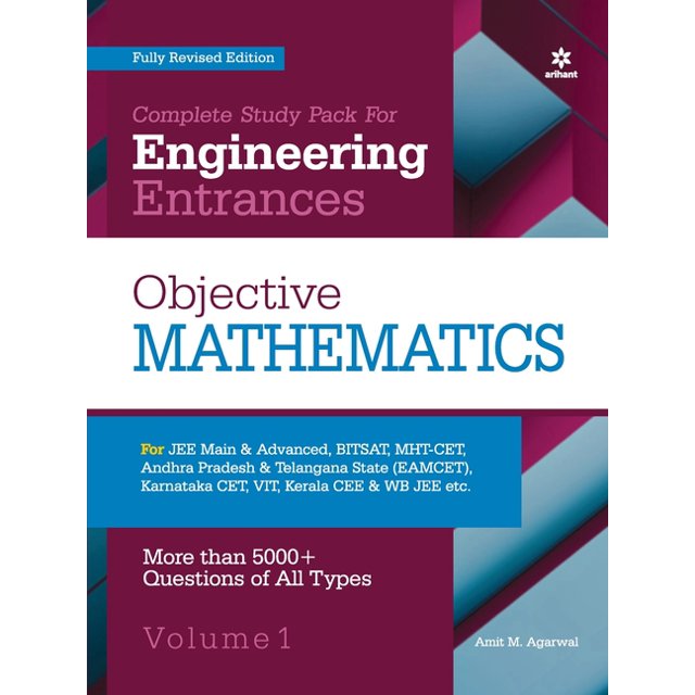 Objective Mathematics Vol 1 For Engineering Entrances 2022 (Paperback ...