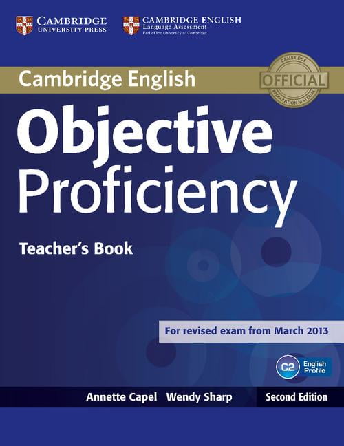 Objective Objective Proficiency Teacher's Book, (Paperback) - Walmart.com