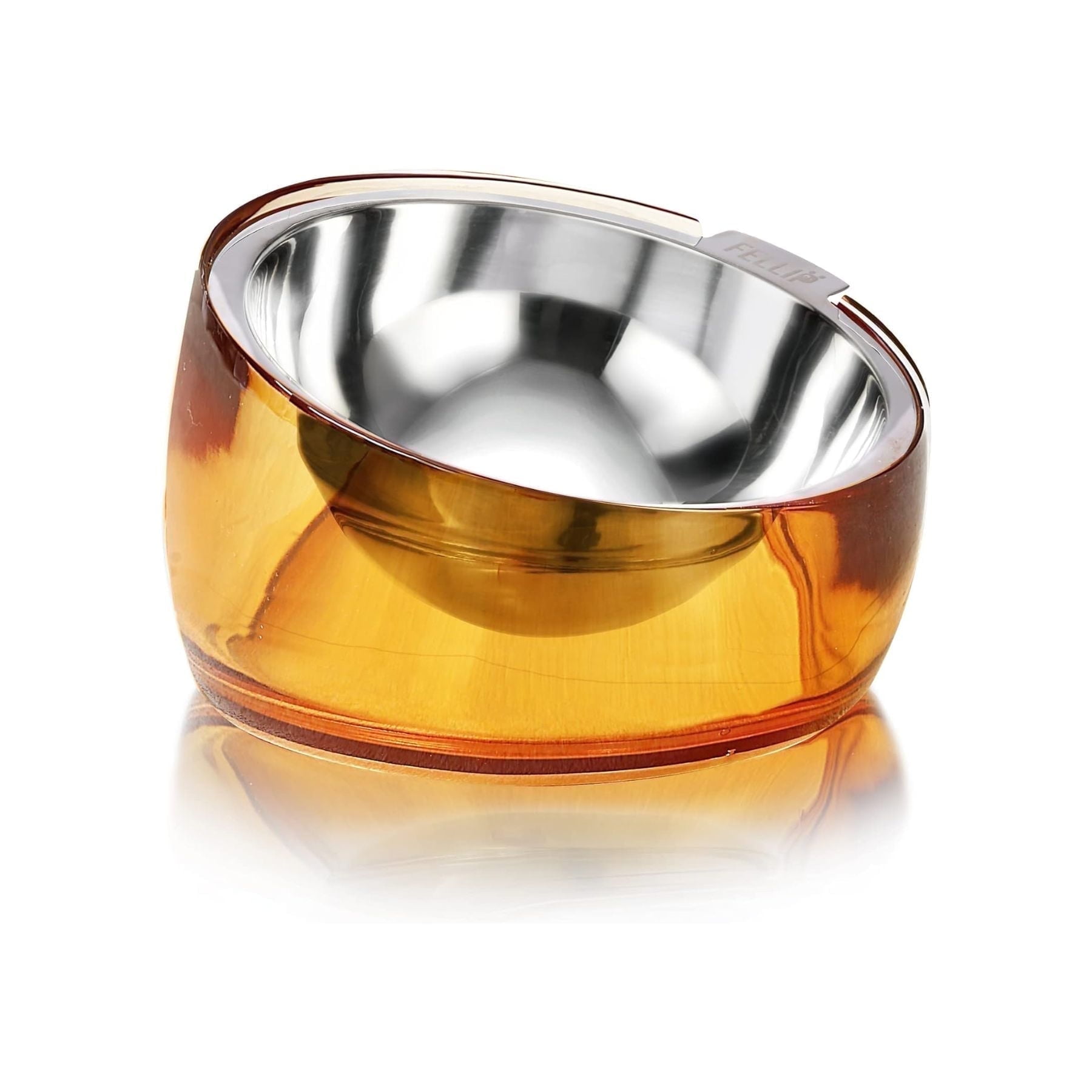 Felli Oblik Oval Dishwasher Safe Food Bowl, 1.5 Cups, Stainless Steel ...