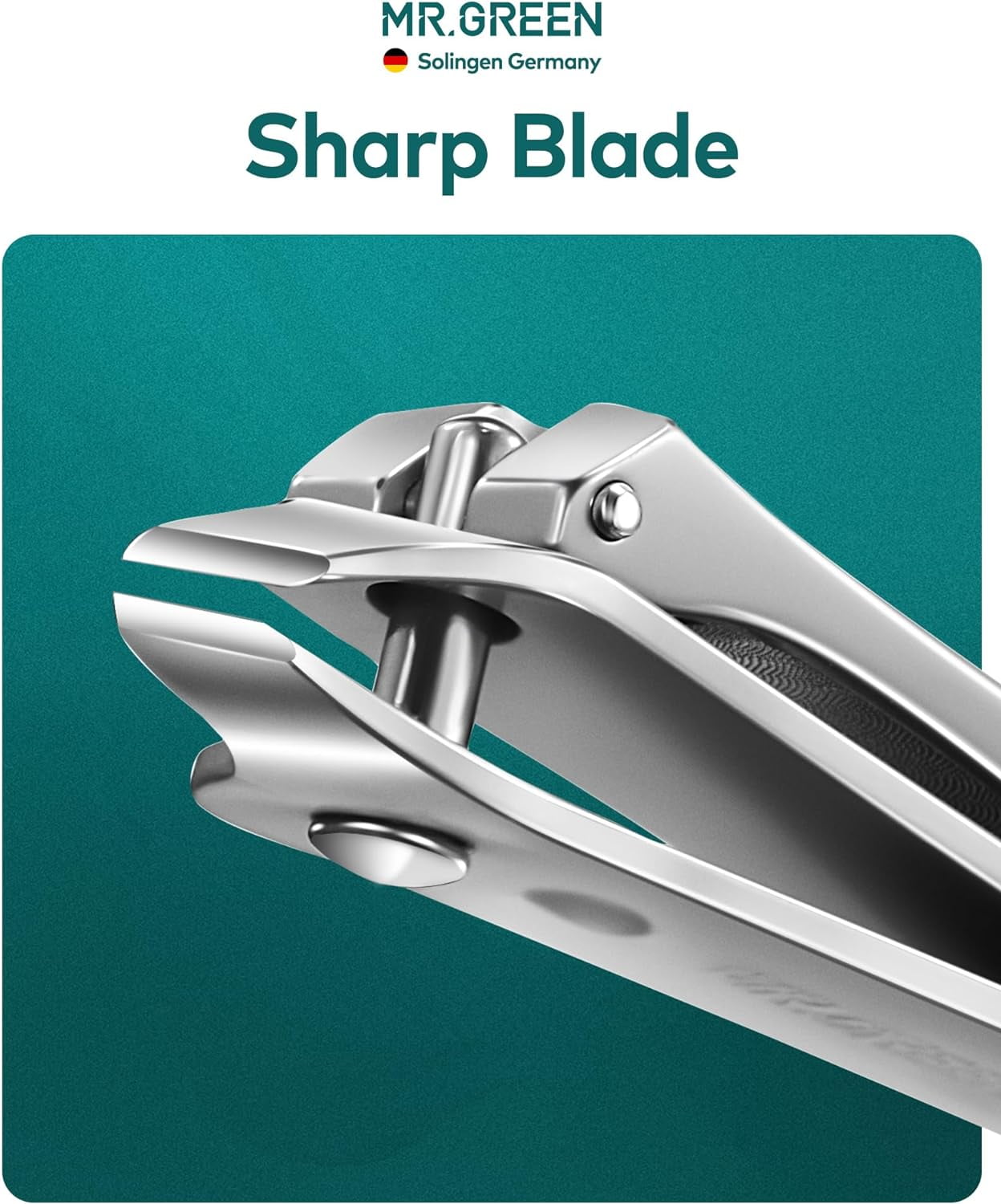 Oblique Nail Clippers for Thick Nails, Medical Grade Stainless Steel ...