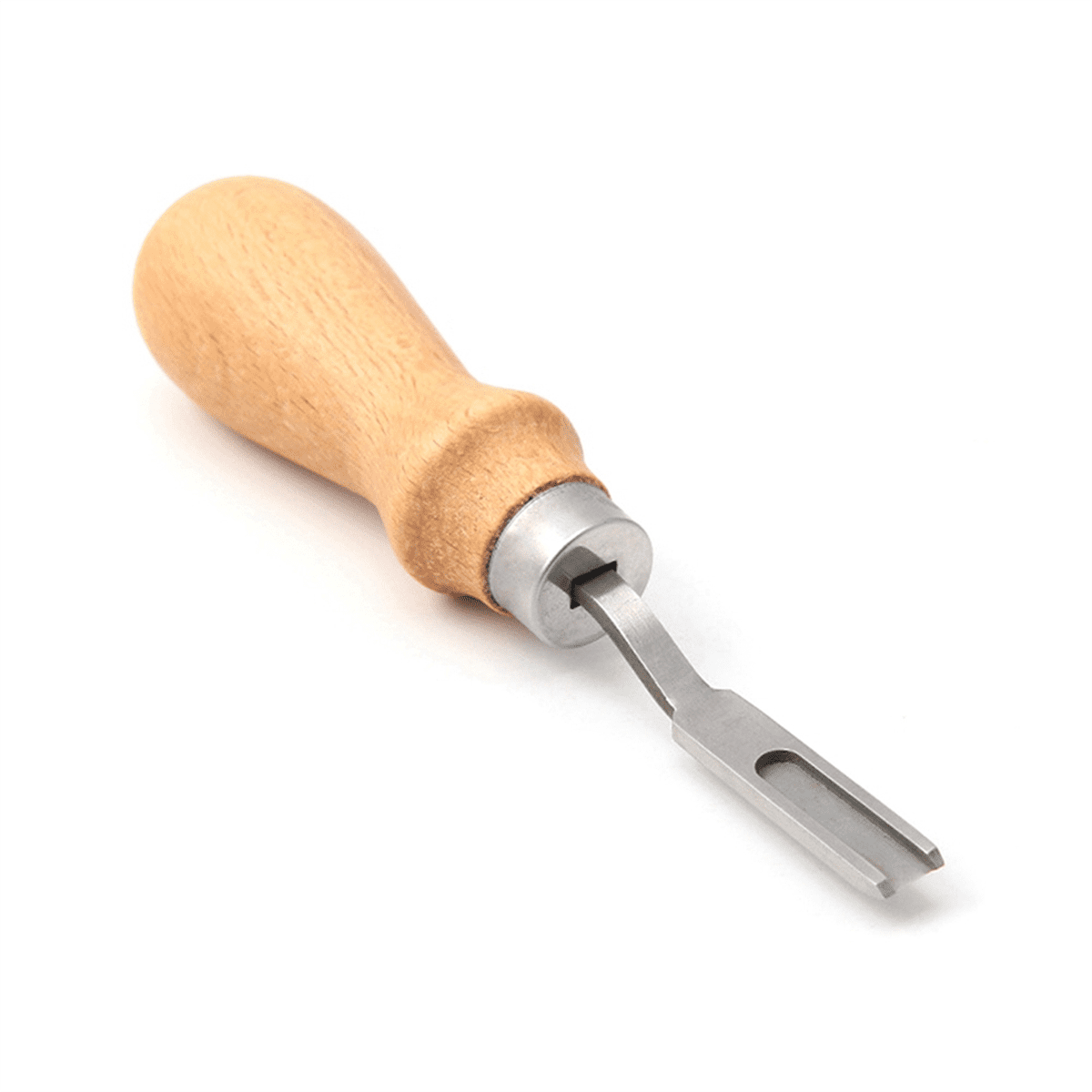 Oblique Width Edger DIY Hand Leather Carving Tool Wide Mouth Thinning ...
