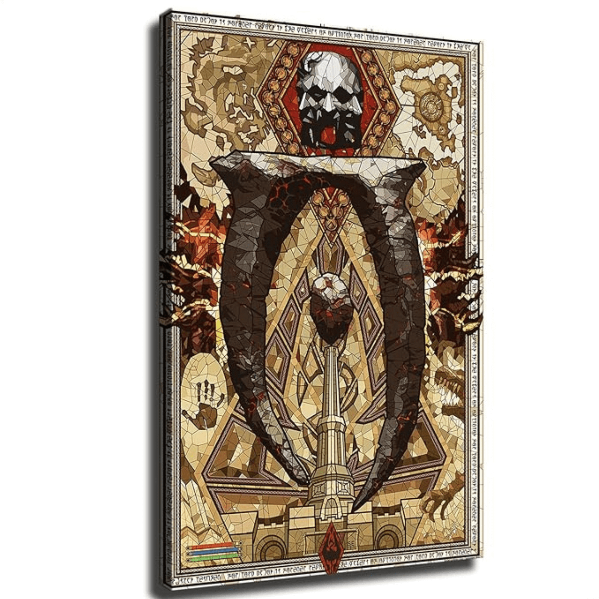 Oblivion Poster, Elder Scrolls Wall Art, RPG Gaming Decor, Fantasy Adventure Gift - Walmart.com