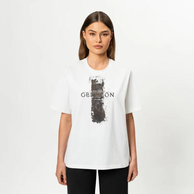 Oblivion Remastered Fanart Elder Scrolls Video Game Art Graphic Tee ...