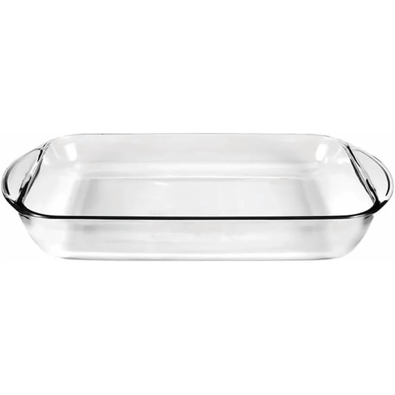 Oblong Glass Cake Pan, Glass Baking Dish, Oven Safe Baking Pan for ...
