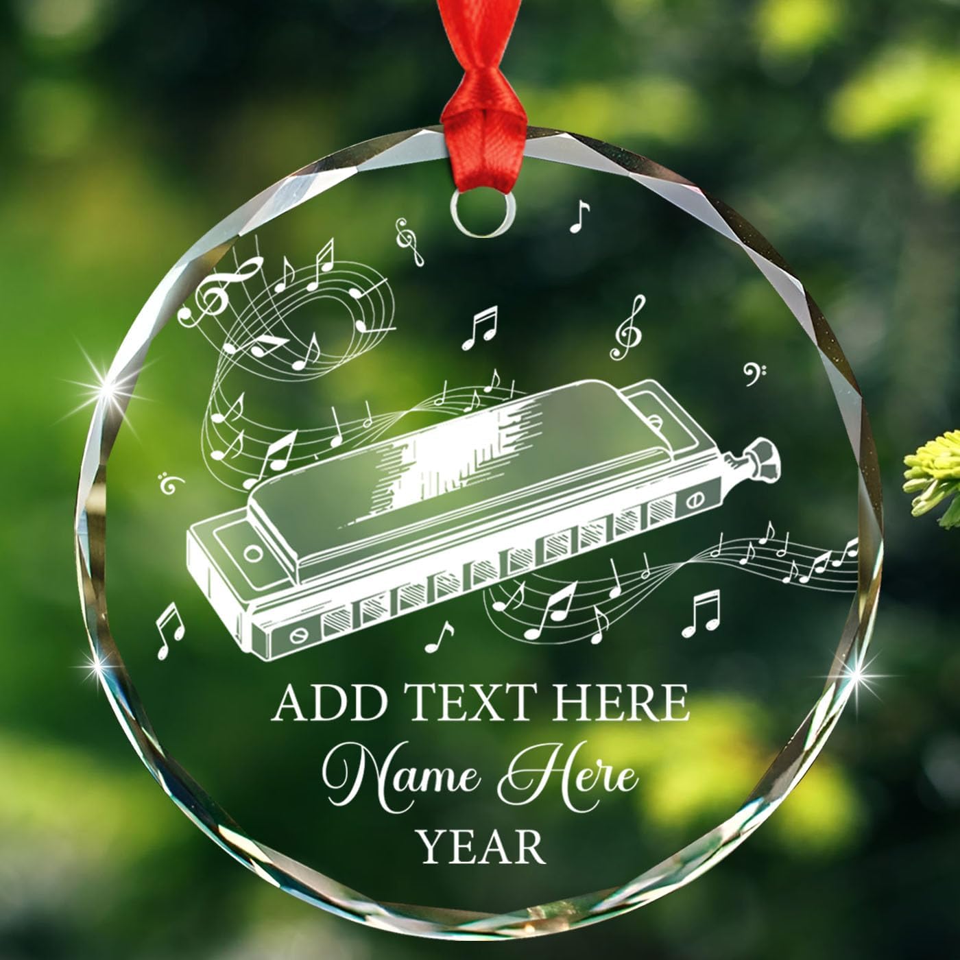 Oboe2 Glass Christmas Ornament, Mom’s Day Keepsake, Festival Gift ...