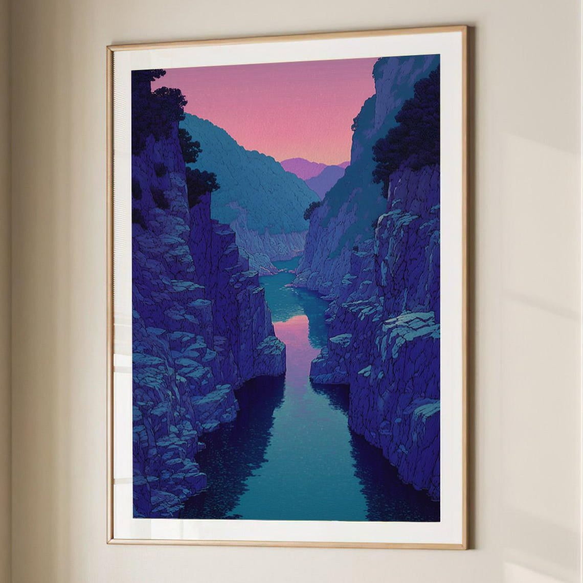 Oboke Koboke Gorge Tokushima Japan Nature Landscape Painting Vacation ...