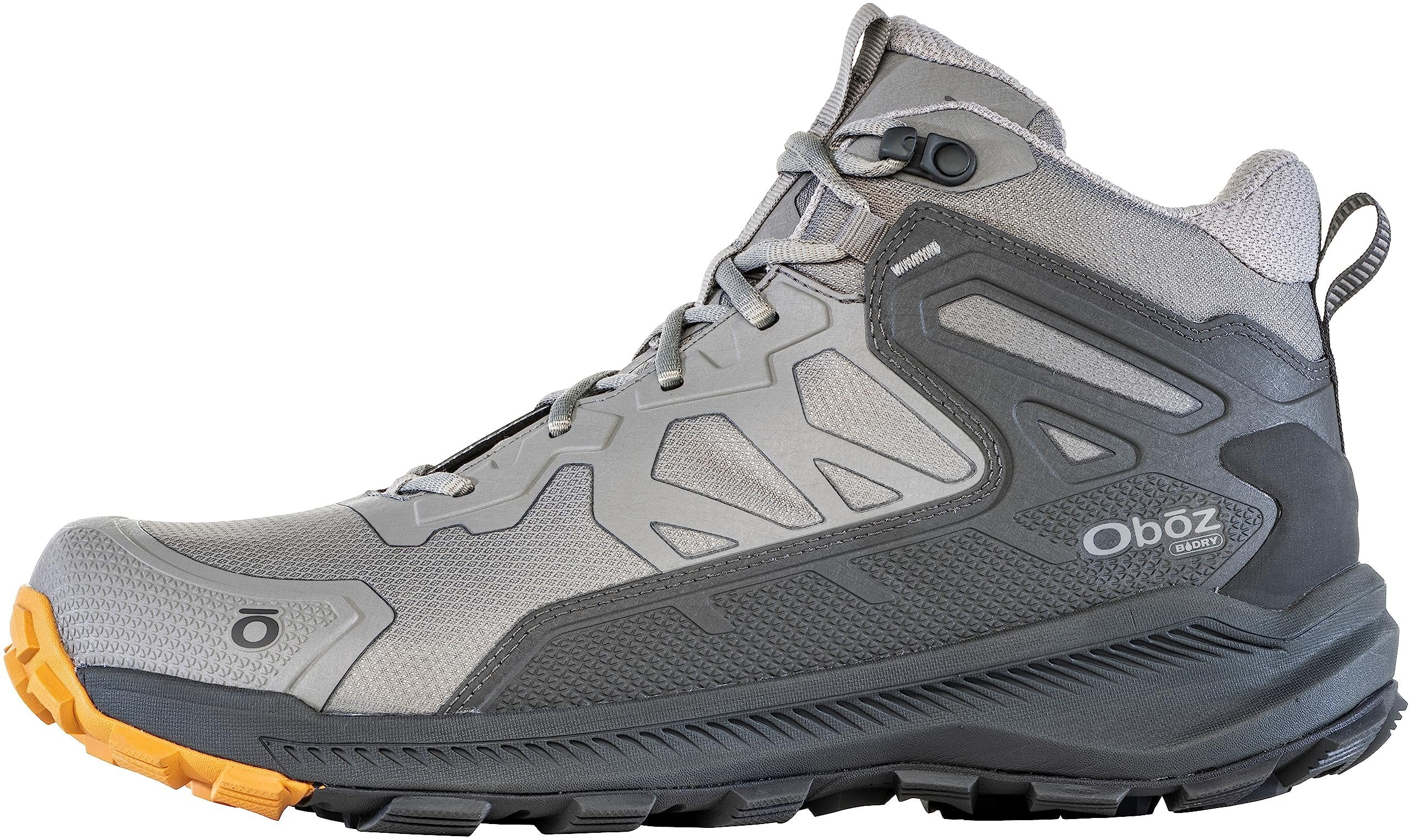 Oboz Men's Katabatic Mid B-DRY Waterproof Hiking Boot, Hazy Gray, 8.5 - Walmart.com