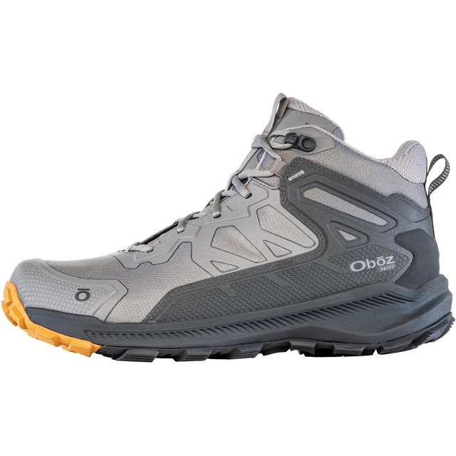 Oboz Men's Katabatic Mid B-DRY Waterproof Hiking Boot, Hazy Gray, 8.5 - Walmart.com