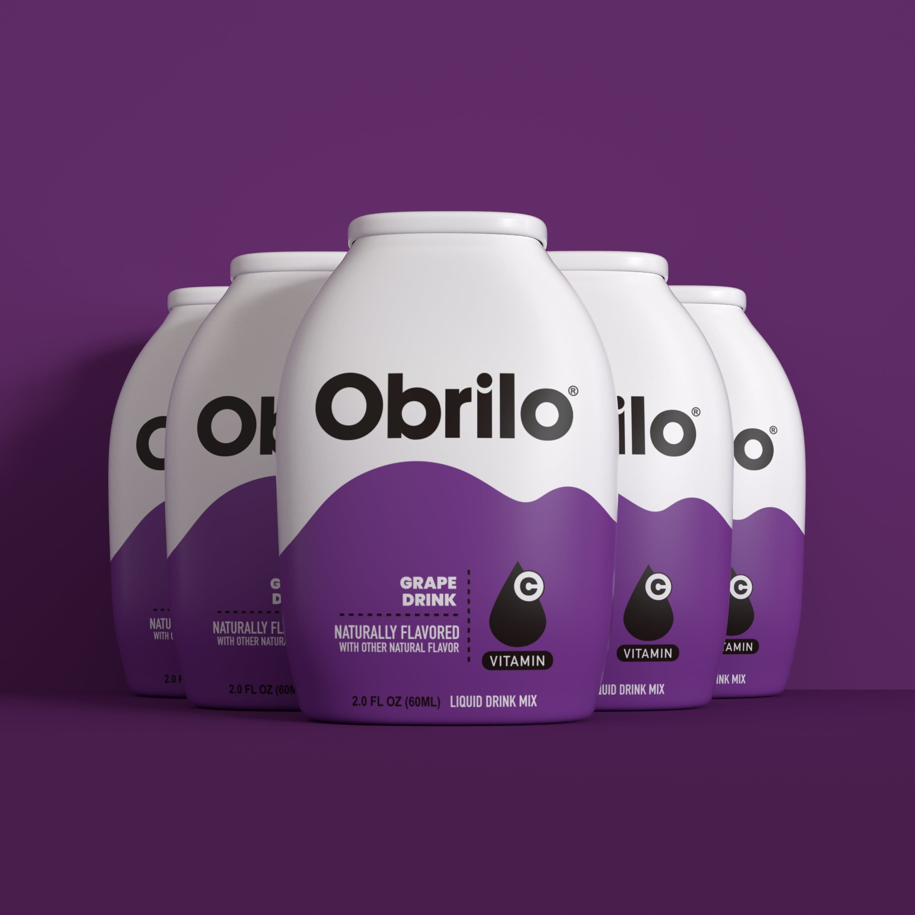 Obrilo Grape Drink Mix, Fruit Flavor Water Enhancer, 50 Servings - Walmart.com